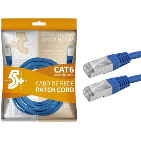 Cabo De Rede Patch Cord Cat Kabum