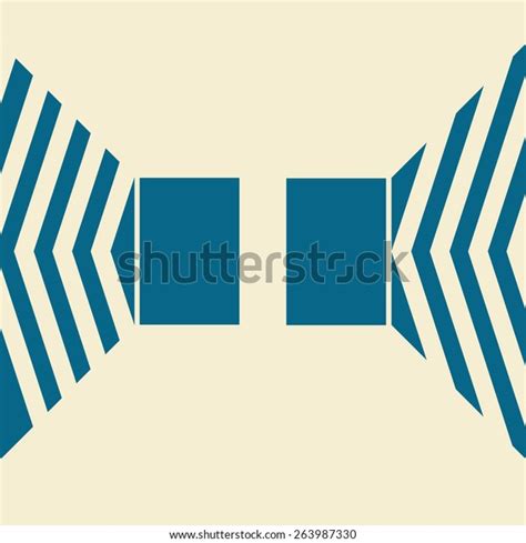 Direction Entrance Exit Input Output One Stock Vector Royalty Free 263987330 Shutterstock
