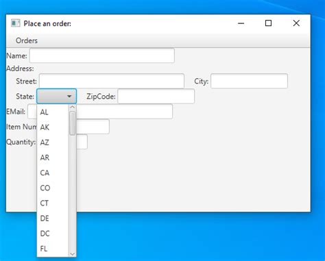How To Fix My Code So That The Gui Looks Like In The Chegg