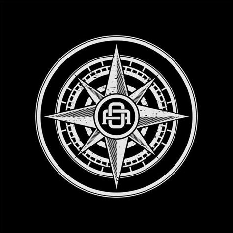 Vintage Compass Logo Logodix