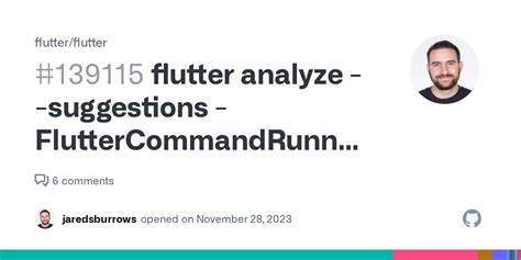 Flutter Analyze Suggestions Ncommand
