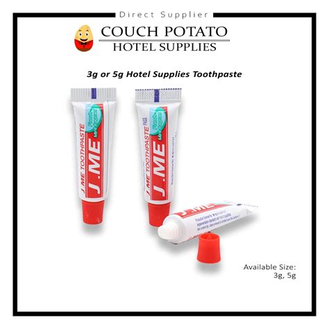 10 50pcs Hotel Supplies Toothpaste Mini Tube Travel Toothpaste 3g Or 5g Shopee Philippines