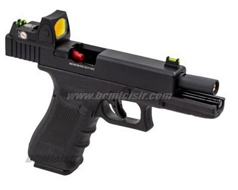 G17 Rmr Raven Eu7 Metal Slide Noir Gaz Blowback