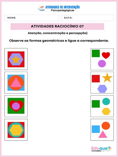 Atividades De Raciocínio Lógico 7 Pdf