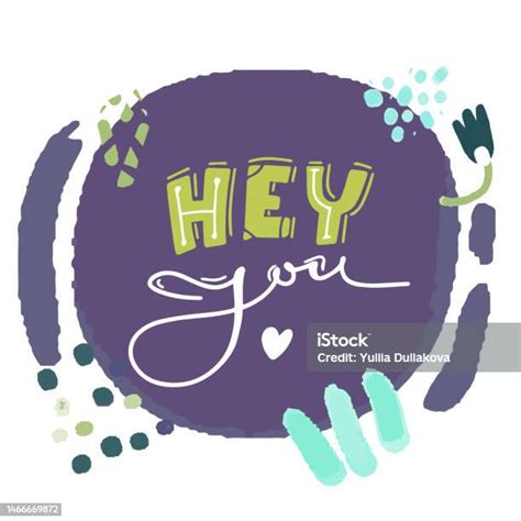 손으로 쓴 붓글씨 잉크 비문 검은 배경에 안녕하세요 배너 포스터 엽서 티셔츠 인사말 카드 초대장에 대한 손으로 글자를 씁니다 벡터 그림입니다 T 셔츠에 대한 스톡 벡터 아트