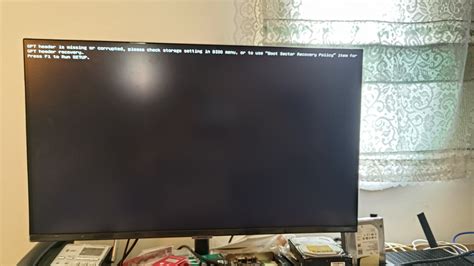 Gpt Header Missingcorrupt Msi Global English Forum