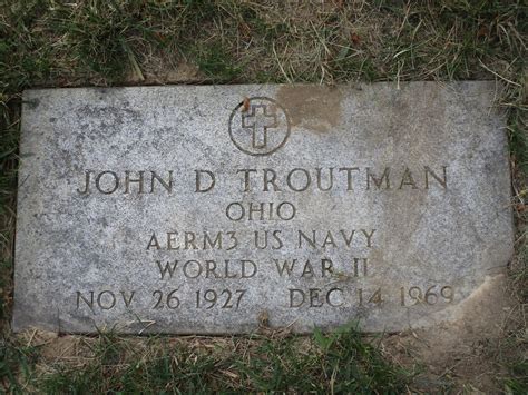 John D Troutman 1927 1969 Find A Grave Memorial
