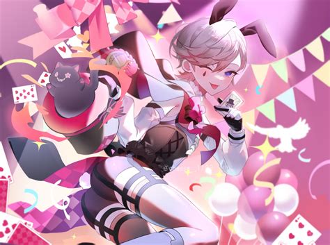 Lyney And Rosseland Genshin Impact Drawn By Lemondlraud1123 Danbooru