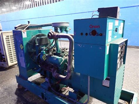 Used Onan Generator HGR Industrial Surplus
