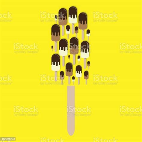 초콜렛 유약 3d 벡터 아이콘에 초콜릿과 바닐라 아이스크림 0명에 대한 스톡 벡터 아트 및 기타 이미지 0명 3차원 형태 냉동식품 Istock