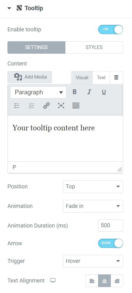 Pro Tooltips For Any Widget Athemes Knowledge Base