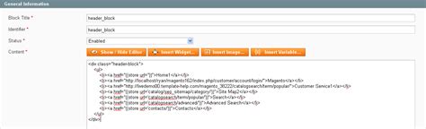 Magento How To Manage Static Blocks Template Monster Help