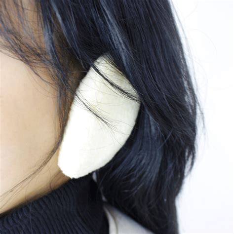 11 2세트끈없는 골프귀마개 분리형 똑딱이 귀마개 양털귀도리 에이블리