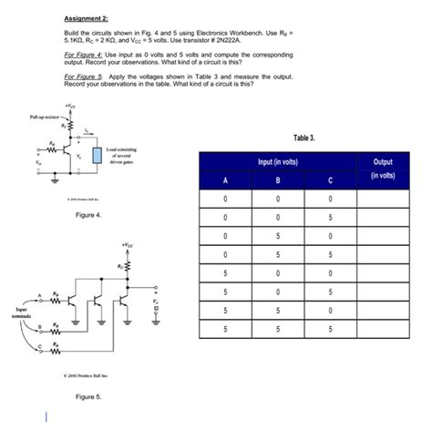 Solved Assignment Build The Circuits Shown In Fig And Chegg