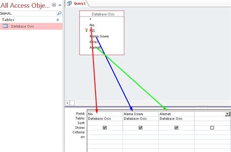 Cara Membuat Query Menggunakan Query Design View Parman Acc