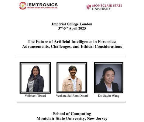 Iemtronics2025 Ai Forensics Artificialintelligence Research Gratitude Innovation