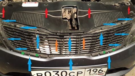 Сетка в решетку радиатора — KIA Rio (3G), 1,6 л, 2014 года | стайлинг ...