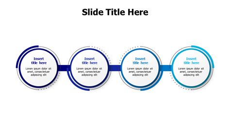 4 Round Multipurpose Template Inforgraphics And Slides