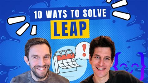 10 Ways To Solve Leap On Exercism Youtube
