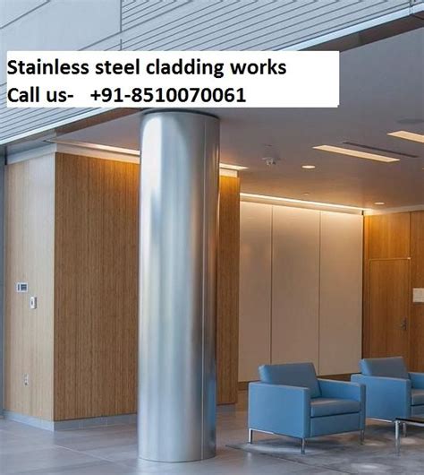 Stainless Steel Column Pillar Escalators Cladding In Dubai Abu Dhabi