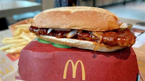 Back By Popular Demand Mcdonalds Brings Back The Mcrib