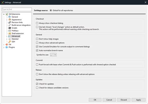 Windows How Do I Stop Git Extensions Checking For Updates Super User