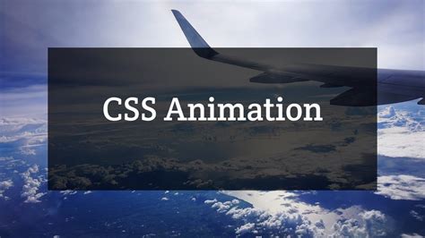 Css Animation Tricks Airplane Project Youtube