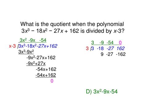 Ppt Which Of The Following Polynomials Has A Double Root Powerpoint