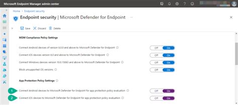 All About Microsoft Intune Using Microsoft Defender For Endpoint In App Protection Policies