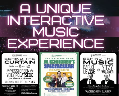 Mimamkim Presents A Unique Passover Event Series At Ballys Golf Links