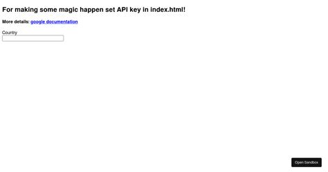 Autocomplete Codesandbox Autocomplete Codesandbox