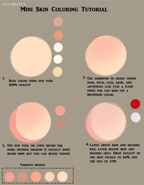 Skin Tutorial By Https Deviantart Com Hainya On DeviantArt Digital Painting Tutorials