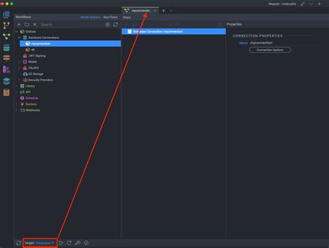 How To Assign Different Db Connections To Targets Need Help Wappler Community