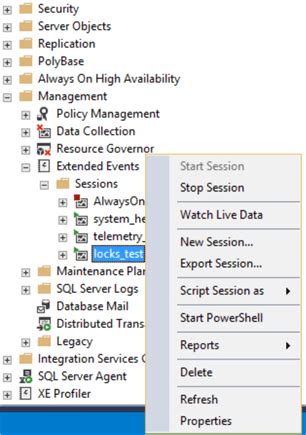 Configuring Extended Events To Find Locking Issues In Sql Server