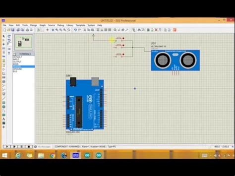 How To Simulate Ultrasonic Sensor In Proteus With Arduino IoT Geek