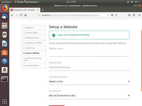Cómo instalar Matomo Open Source Analytics en Ubuntu 18 04 Bionic