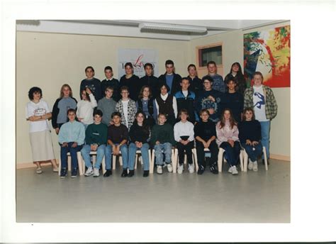 Photo De Classe 4éme 5 19941995 De 1994 Collège Henri Wallon