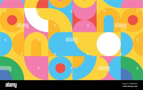 Cheerful Curved Shape Background Stock Vector Image And Art Alamy