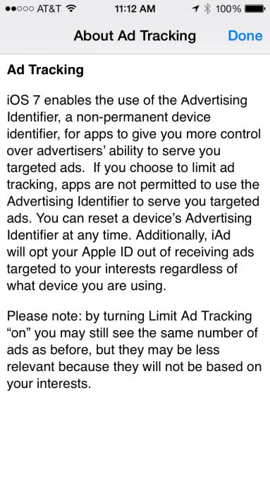 Apple Developers Must Now Agree To Ad Identifier Rules Or Risk App