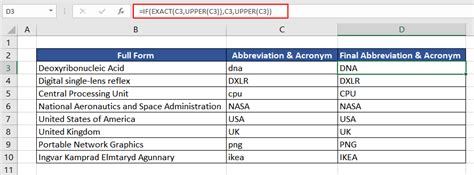 Excel Upper Function How To Use