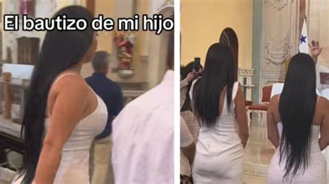 Mujer causa polémica en pleno bautizo de su hijo Chilangadas NotiChilango