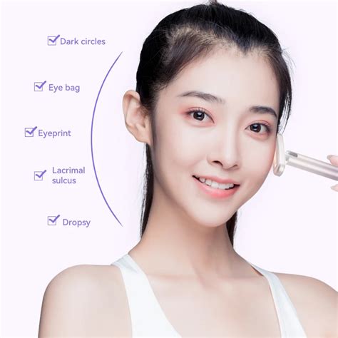 Phenitech 2024 Mini Ems Eye Massage Device Biomicroelectronics Beauty Instrument Smooth Eye Bags