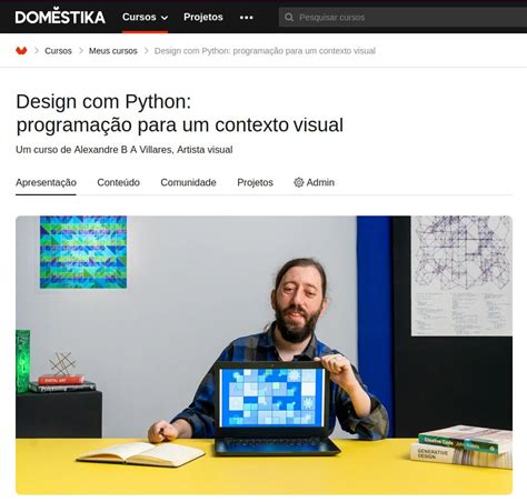 alexandre b a villares on linkedin python domestika processing py5 pyconus2024