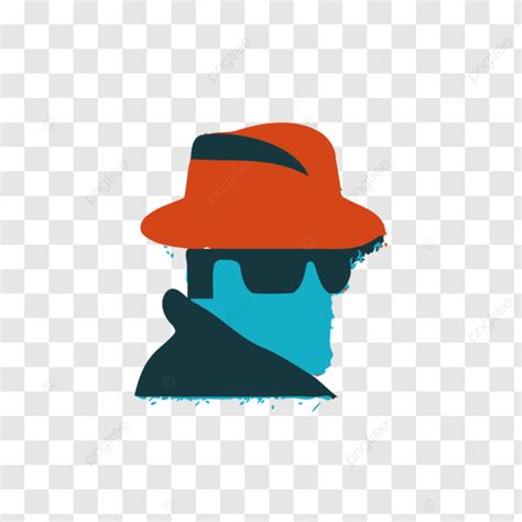 The Logo For App Hacker Hat Vector A Simplistic Colorful Icon Of