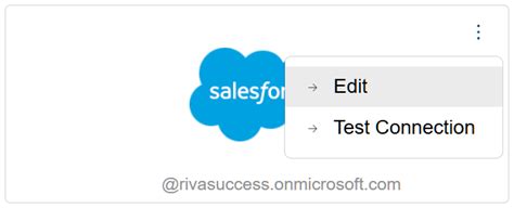Create And Edit A Salesforce Connection Riva Cloud Riva Engine Knowledgebase