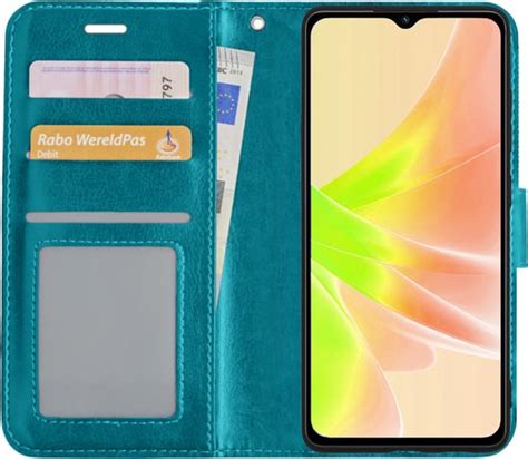 Hoes Geschikt Voor Oppo A57s Hoesje Book Case Hoes Flip Cover Wallet
