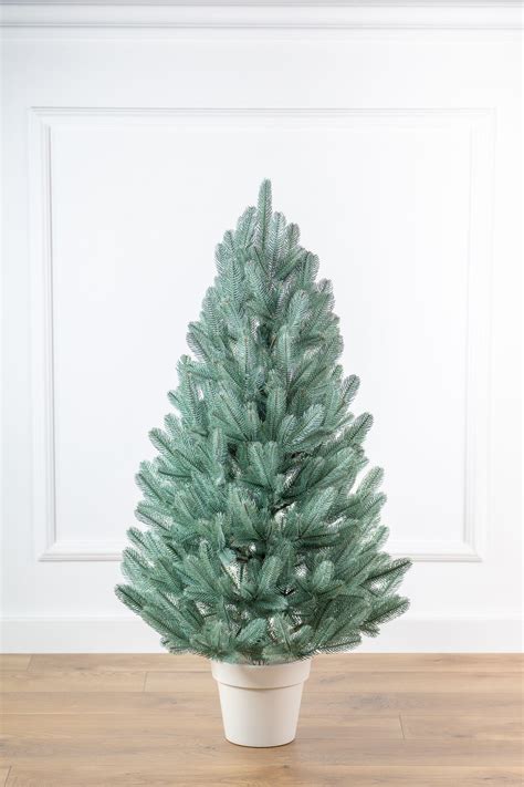 ᐉ Ялинка лита Лапландська 110 см у горщику Блакитний 2911180024640 • Краща ціна в Києві