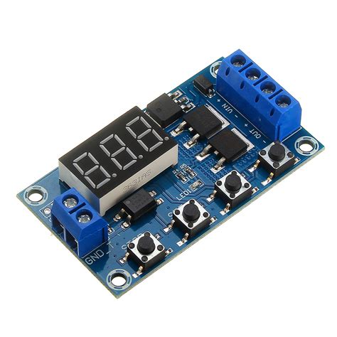 XY J Trigger Cycle Time Delay Switch Circuit Double MOS Tube Control Board Relay Module