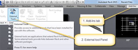 External Tools Addins In Revit 2015 Student Version Autodesk Community