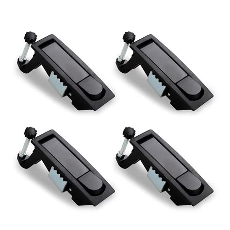 Xd5 4 Pcs Compression Latch Lock Trigger Latch Lock Zinc Alloy Flush Lever Latch Adjustable